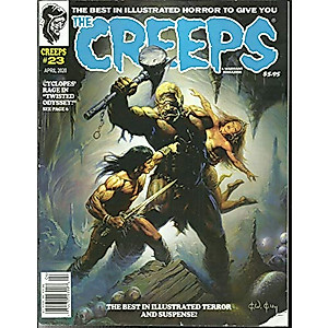 THE CREEPS A WARRANT, THE BEST IN ILLUSTRATED HORROR TO GIVE YOU APRIL, 2020