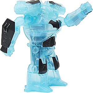 DC Comics Batman Bat-Tech 4-inch Deluxe Action Figure with Transforming Tech Armor, Kids Toys for Boys Aged 4 and up