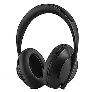 Wireless Over Ear Headphones Built-in Mic, Hi-Fi Stereo Foldable Wireless Stereo Headsets, Noise Canceling Earbuds for Sport, Memory Foam Ear Cups for Travel Office