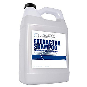 Nanoskin EXTRACTOR SHAMPOO Low Foaming Carpet Cleaner 1 Gallon - Machine Use Upholstery Cleaner, Stain Remover & Odor Eliminator on Rug Car Upholstery Carpets | For Automotive, Home, Office & More