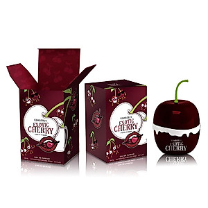 Kimberly Exotic Cherry Pour Femme - - Eau De Parfum Spray Perfume For Women- Daywear, Casual Daily Cologne Set with Deluxe Suede Pouch- 3.4 Oz Bottle- Ideal EDP Beauty Gift for Birthday, Anniversary…