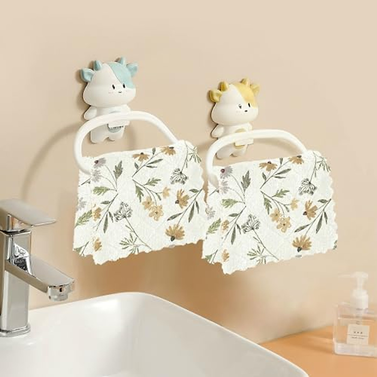 FRODOTGV Sunflowers Texture Pattern Kitchen Towel Microfiber Valentine Flour Sack Tea Towels Kitchen Terry Cloth Hand Towels Hand Towels Kitchen Decorative