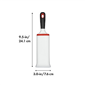 OXO Good Grips Furlifter Pet Garment Brush Hair Remover For Clothing, White, Garment Brush