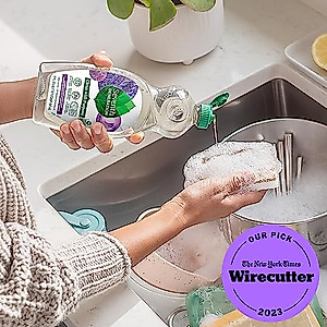 Seventh Generation Dish Soap Liquid Lavender Flower & Mint Scent Pack of 6 Dishwashing Soap Dish Detergent Liquid Soap 19 oz