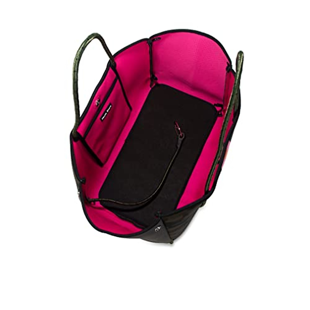 Haute Shore - Greyson Show-Off Neoprene Tote Bag w/Zipper Wristlet Inside