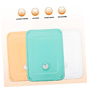 Abaodam 3pcs Boxes Dumpling Storage Box Dumplings Storage Box Pp