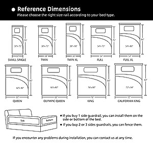 KCRET Bed Rail for Toddlers,Upgraded Infants Safety Bed Guardrail with Breathable Fabric for Twin, Double, Full-Size Queen & King Mattress (78.7“×30”, Gray)