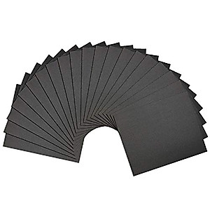LANHU 220 Grit Sandpaper for Wood Furniture Finishing, Metal Sanding and Automotive Polishing, Dry or Wet Sanding, Multipurpose Sandpaper, 9 x 11 Inches, 20-Sheets