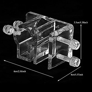 2Pcs Hose Clamps Hose fixing Clip Aquarium Fish Tank Water Pipe Hose Fixing Clip Tube Clamp Holder