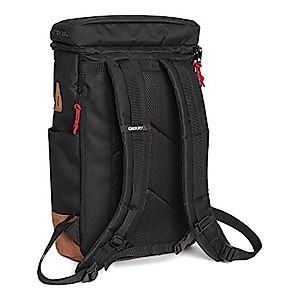 Gerry Outdoor - Baxter Top Load Backpack with Faux Suede Bottom, Black