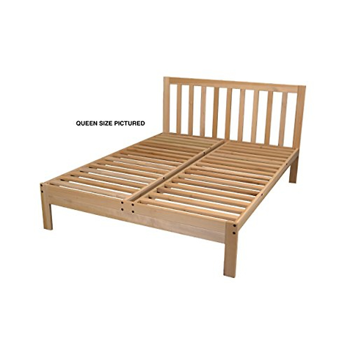 kd frames Charleston Platform Bed - Full