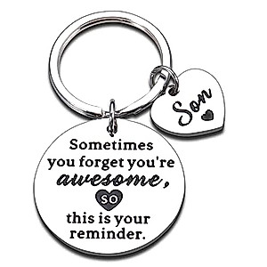 Valentines Day Gifts for Son Baby Boys Christmas Stocking Stuffers Inspirational Gifts for Son Teen Boys Birthday Graduation Back To School Gifts for Kids Men Adult Boys Step Son in Law from Mom