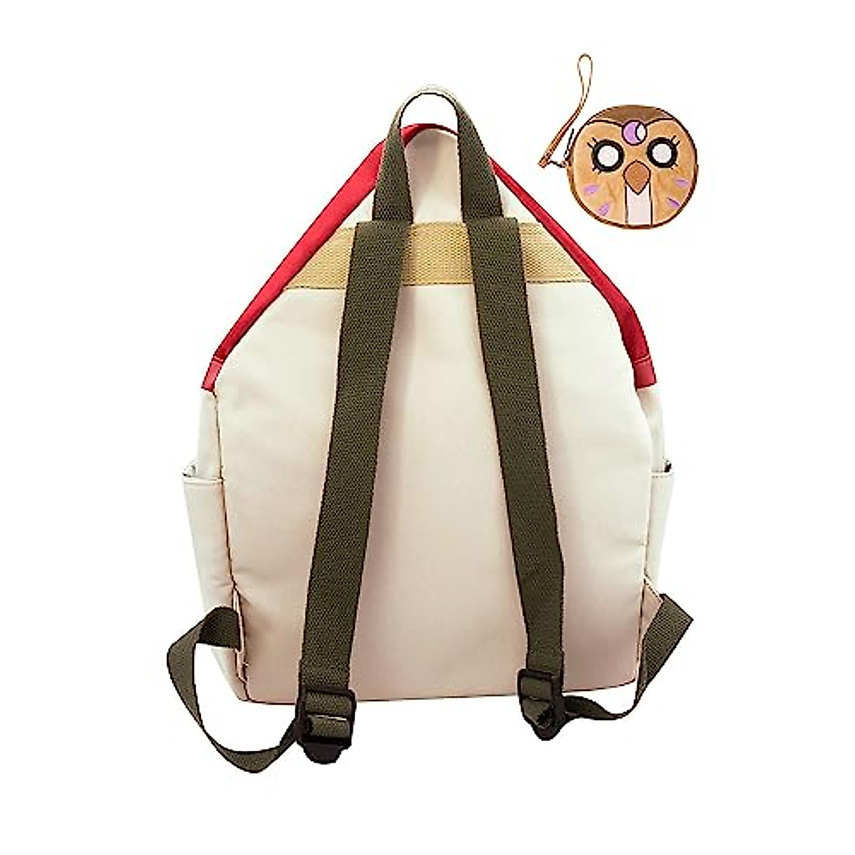 Roocnie Owl House Hooty Backpacks for Girls Boys:TOH Merch Luz Amity Kids School Cosplay Anime Canvas Backpack Wallet