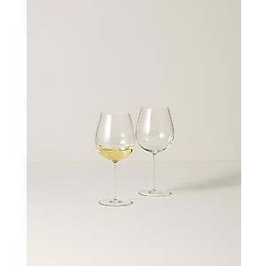 Lenox Signature Series Warm-Region 2-Piece Wine Glasses, 0.88, Clear