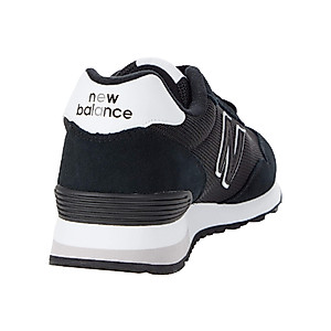 New Balance Women's 515 V3 Sneaker, Black/Nb White, 8