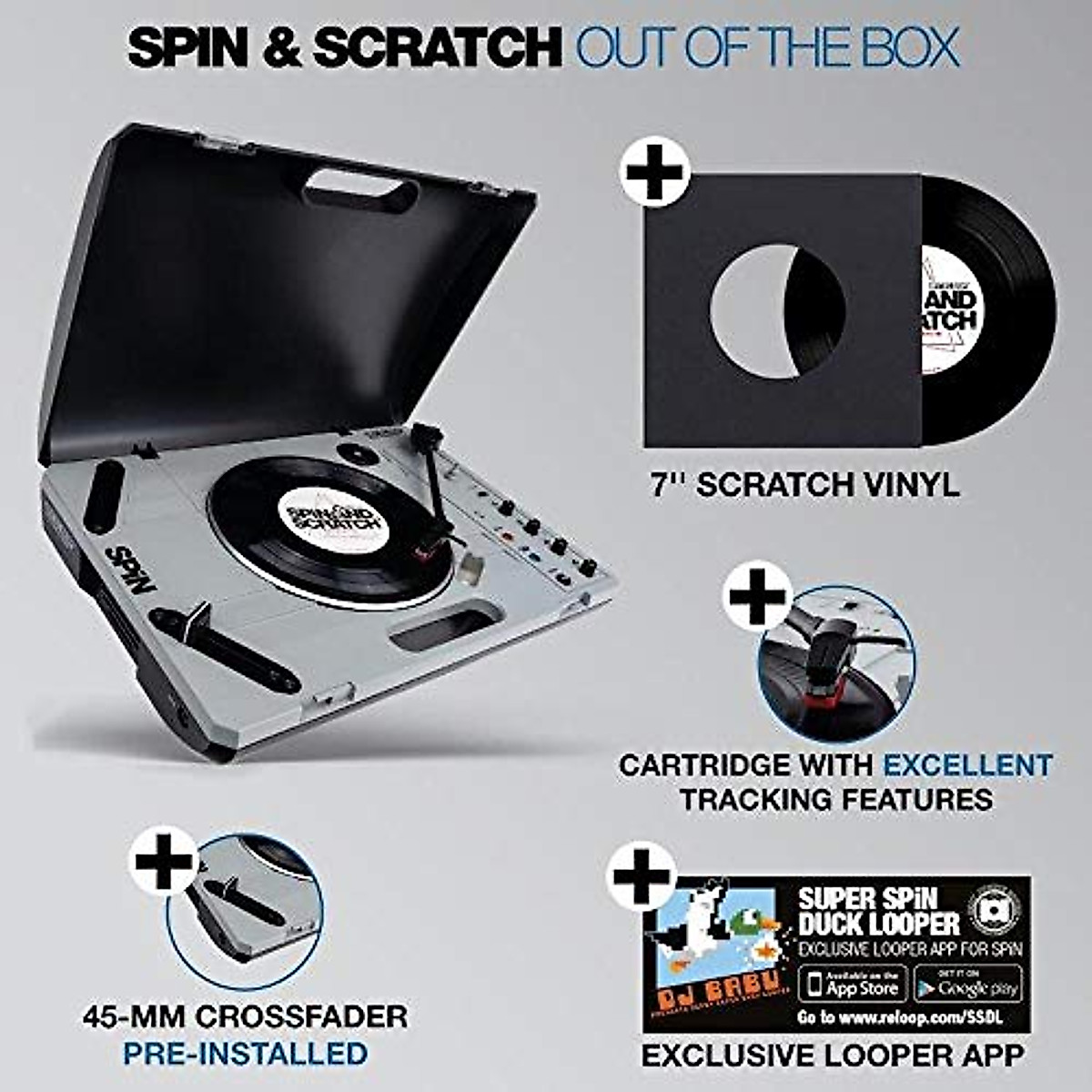 Reloop Spin Portable Turntable System
