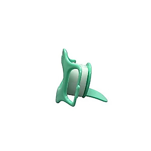 Endure Disposable Medical Bite Block with Teeth Protector for Airway Management & Endoscopy, 5 Pack of Bite Block Green Color with Strap