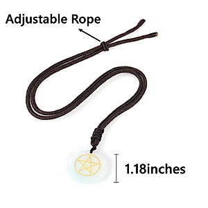 Pentagram Necklace, Pentacle Necklace, Pentagram Necklace, Wiccan, Pagan, Wiccan Jewelry(Opa)