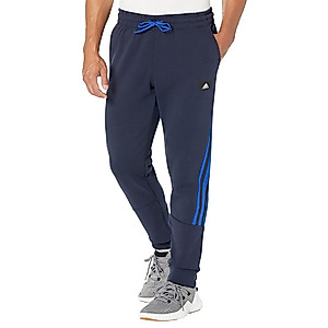 adidas Men's Sportswear Future Icon 3-Stripes Pants, Legend Ink/Collegiate Royal, Medium