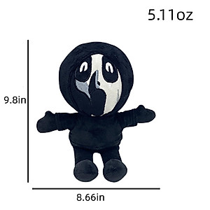 Missionary Plush Doll, Game Peripheral Mandela Catalog Scary Ghost Face Missionary Plush Doll, Soft Plush Toy Pillow,Great Gift for Friends and Game Fans（9.8in）