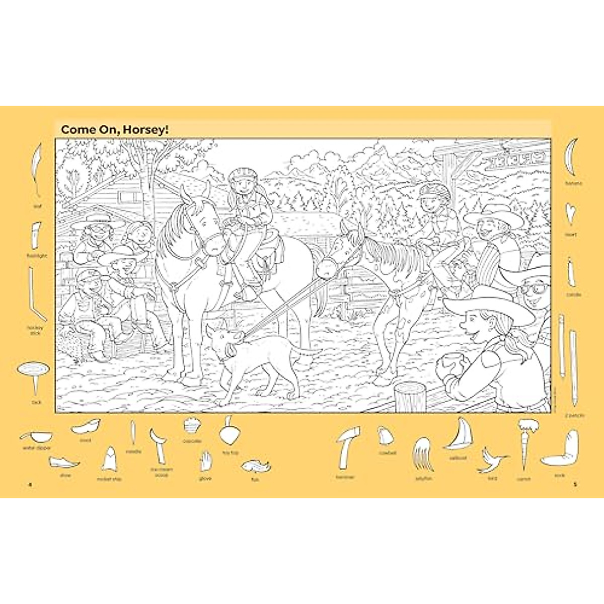 Horse Puzzles (Highlights™ Hidden Pictures®)