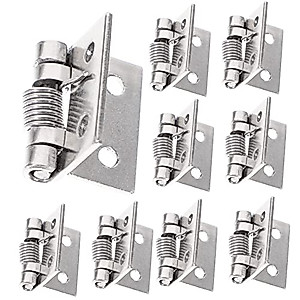 10pcs Automatic Closing Hinge Garage Door Hinge Hinges Door Closer Heavy Duty Door Closer Heavy Duty Spring Exterior Door Hinges Door Closer Hinge Garage Door Hinges Spring Hinge