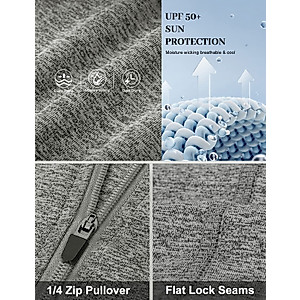 LURANEE Activewear for Women, Ladies Short Sleeve Dry Fit Athletic Tops Relaxed 1/4 Zip Pilates Running Cycling Jogging Pullover Gym Hiking Jacket Stretchy Zipper Polo Shirts for Leggings Grey Large