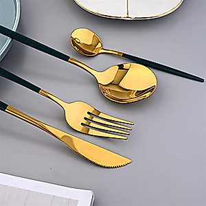 MABSSI Stainless Steel Cutlery Set Knife Fork Spoon Cutlery Kitchen Cutlery