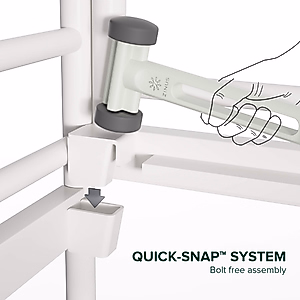 ZINUS Amanda Navy Metal Sofa / Steel Framework with Upholstered Cushions / Easy Assembly