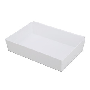 Rubbermaid Drawer Organizer, 9 by 6 by 2-Inch, White (FG2916RDWHT)