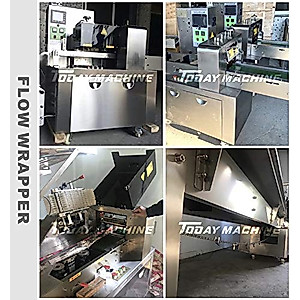 Automatic sealing and cutting packaging of cuff-type film shrink sachet cosmetic face mask machine of PE film shrink