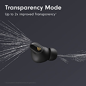 Beats Studio Buds + True Wireless Noise Cancelling Earbuds - Black/Gold (Renewed Premium)