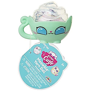 Kitten Catfé Meowble Yarn Ball Bracelet 4 Pack, Cat Ball Charms & Clasps Hidden in A Ball of Yarn to Create Your Own Friendship Bracelets with Charms! 24 to Collect in Series #1