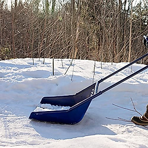 Garant True-Temper 24" High Capacity Poly Sleigh Shovel W/ Coated Steel Ergonomic Handle