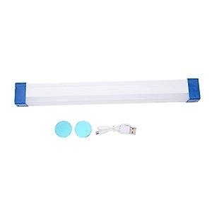 LED Emergency Light Tube, Energy Saving Lamp Beads USB Charging Induction Lamp for Night Market Stall Stairs