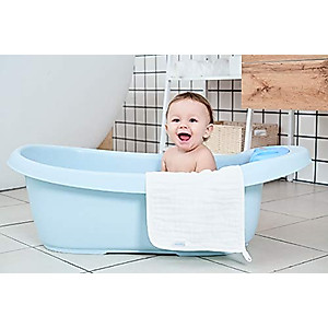 CottCare Muslin Burp Cloths for Baby 100% Cotton Large 20''X10'' 6 Layers Thicken Super Soft and Absorbent (6 Pack,White)