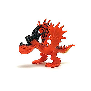 Toysvill Dragons (Set 8 pcs) - Mini Action Figures: Toothless (Night Fury), Deadly Nadder, Gronckle, Hideous Zippleback, Hotburple, Monstrous Nightmare, Terrible Terror