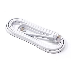 Google Ethernet Cable RJ45 Replacement, Original Gigabit Flat Network Cord for WiFi Routers, 6 FT, Non-Retail Packaging - White (1 Pack)