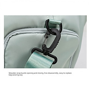 Duffle Bag, Gym Bag for Women, Separate Shoes Compartment Yoga Bag, Wet and Dry Separation Beach Bag (Large, Mint Green)