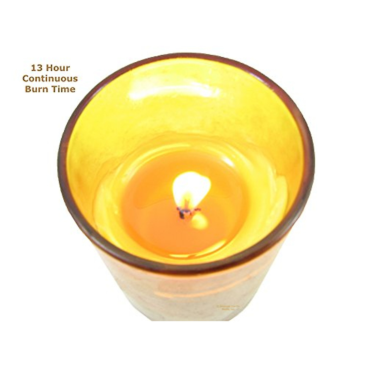 Beeswax Candle Works, Large 19-Hour Votives (Pack of 4) 100% USA Beeswax