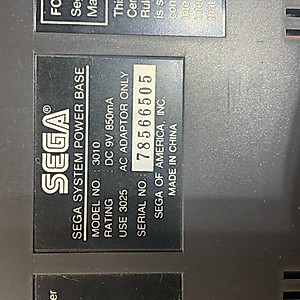 Sega Master System 1 - Video Game Console