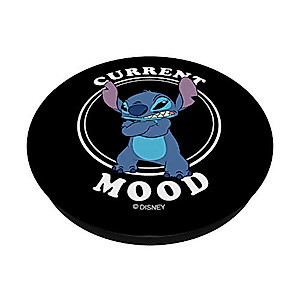 Disney Lilo and Stitch Angry Stitch Current Mood PopSockets PopGrip: Swappable Grip for Phones & Tablets
