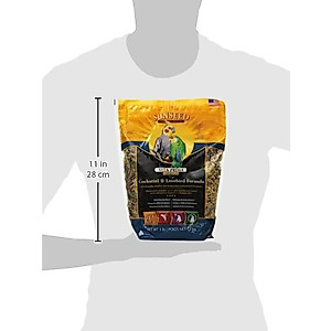Sunseed 49030 Vita Prima Sunscription Cockatiel And Lovebird Food - High-Variety Formula, 3 LBS