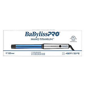 BaBylissPRO BaBylissPRO Nano Titanium Curling Wand, 1 Inch, 1 ct.