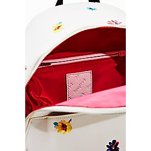 Desigual Women's Accessories PU Backpack Mini, White, One Size