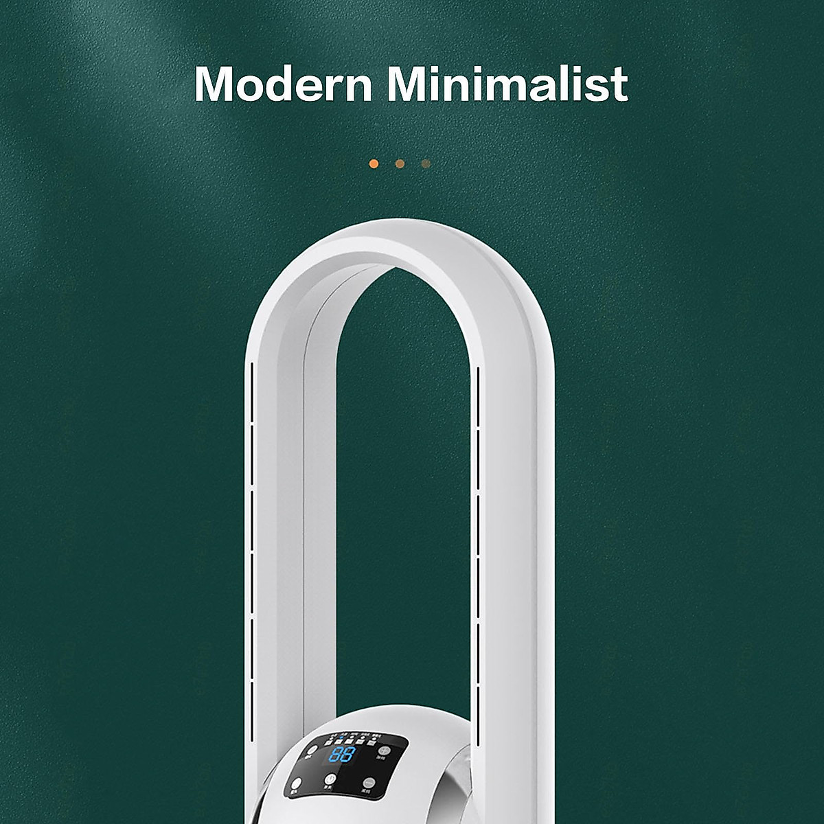 DIGBYS Dreo Fan with Remote Control Fan Tower 8h Timer 8 Speeds Air Purifier, for Home Bedroom Kitchen