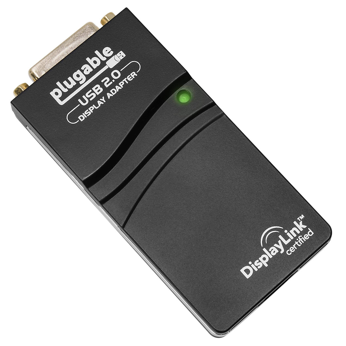 Plugable USB 2.0 to DVI, VGA, or HDMI Multi-Monitor External Video Graphics Card Adapter up to 1920x1080 Supports Windows 11, 10, 8.1, 7, XP, Mac, and ChromeOS