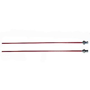 JLP 2 New Red Universal Snow Plow Blade Markers/Guides for Snowplows