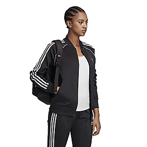 adidas Originals Women's Superstar Track Jacket, Black/White, S
