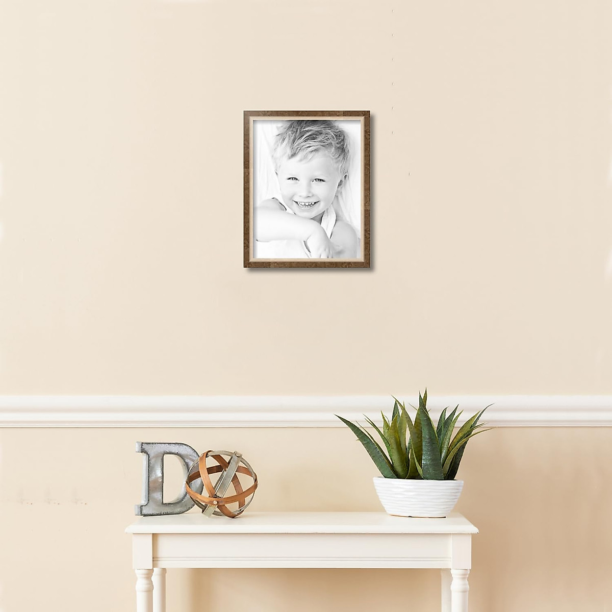 ArtToFrames 11x14 Inch Multi Picture Frame, This 0.94 Inch Custom Wood Poster Frame is Other - Comes with Foam Backing 3/16 inch and Regular Glass (FBPLE398402-11x14)